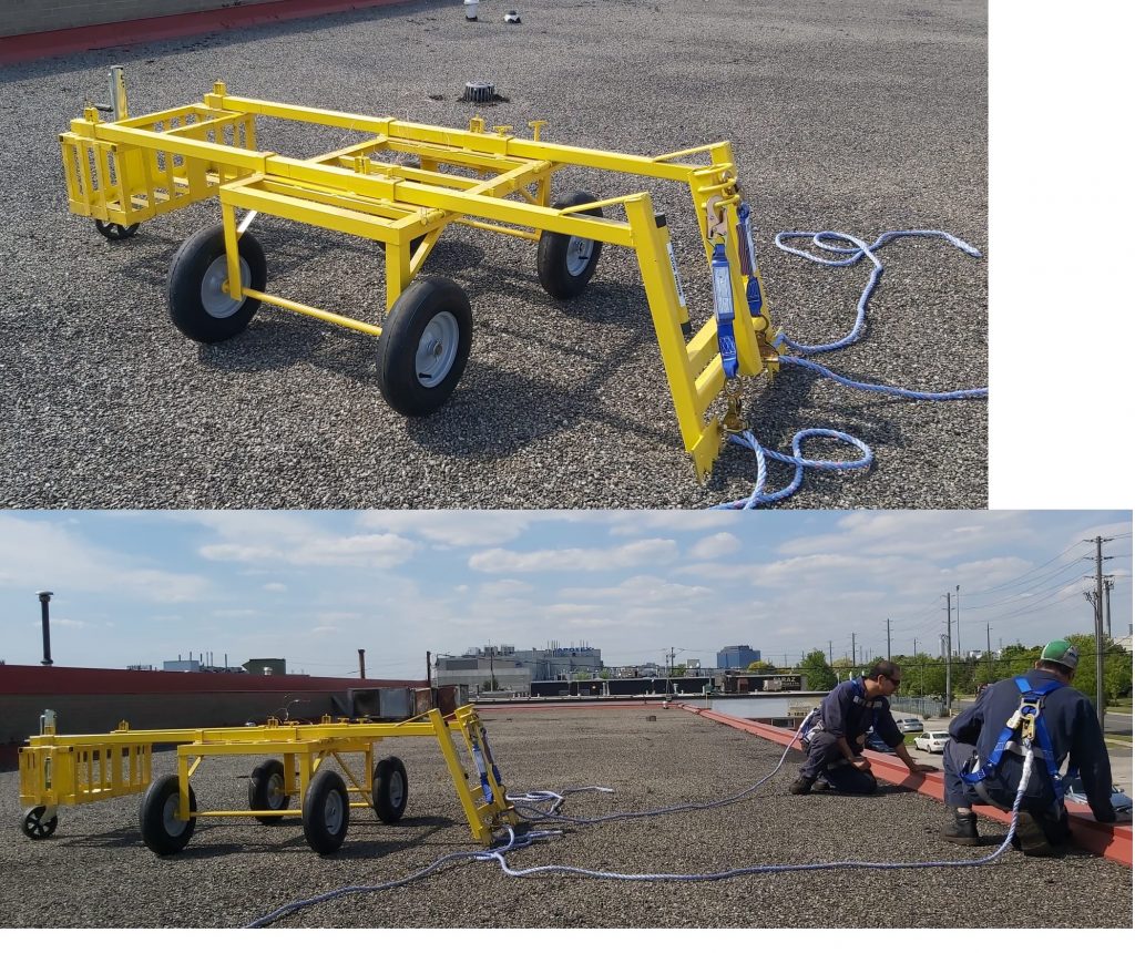 PR 600 Mobile Fall Protection System - Spar-Marathon Roofing Supplies