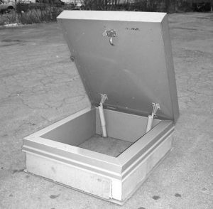 Roof Hatch Complete With 3” ISO Insulation - Spar-Marathon Roofing Supplies